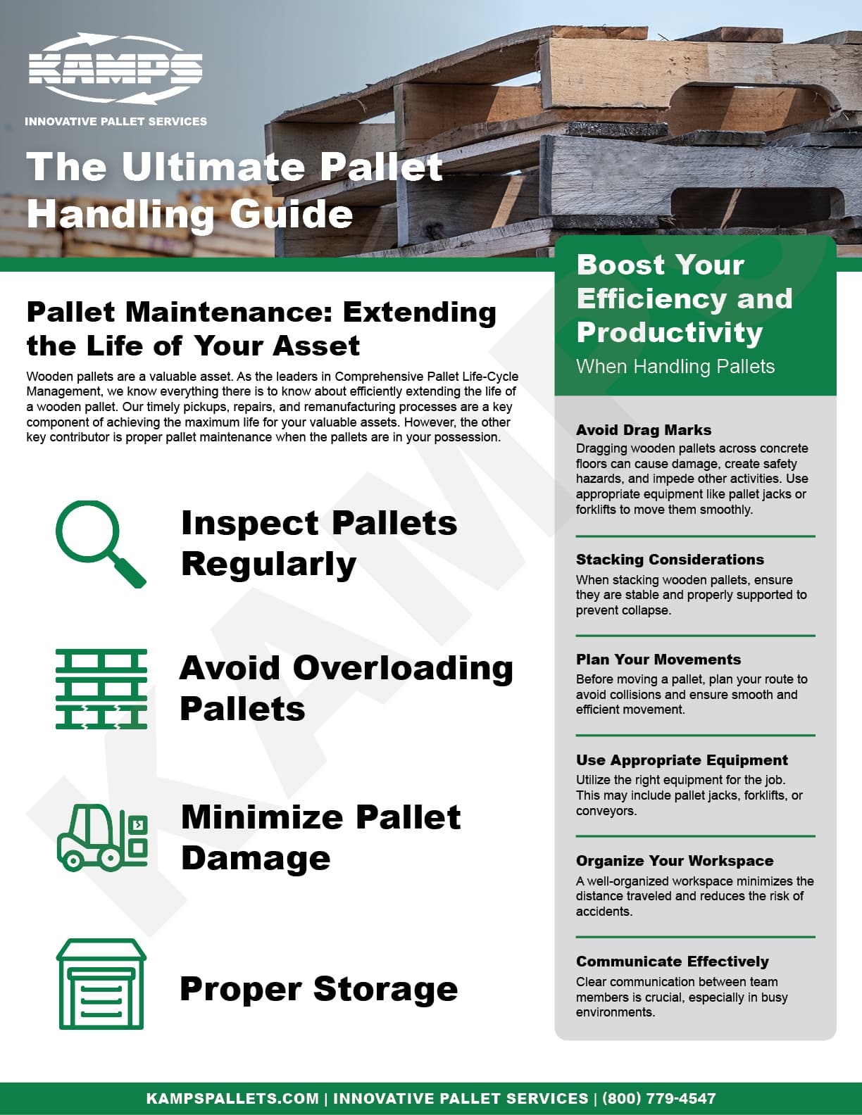 The Ultimate Pallet Handling Guide from Kamps